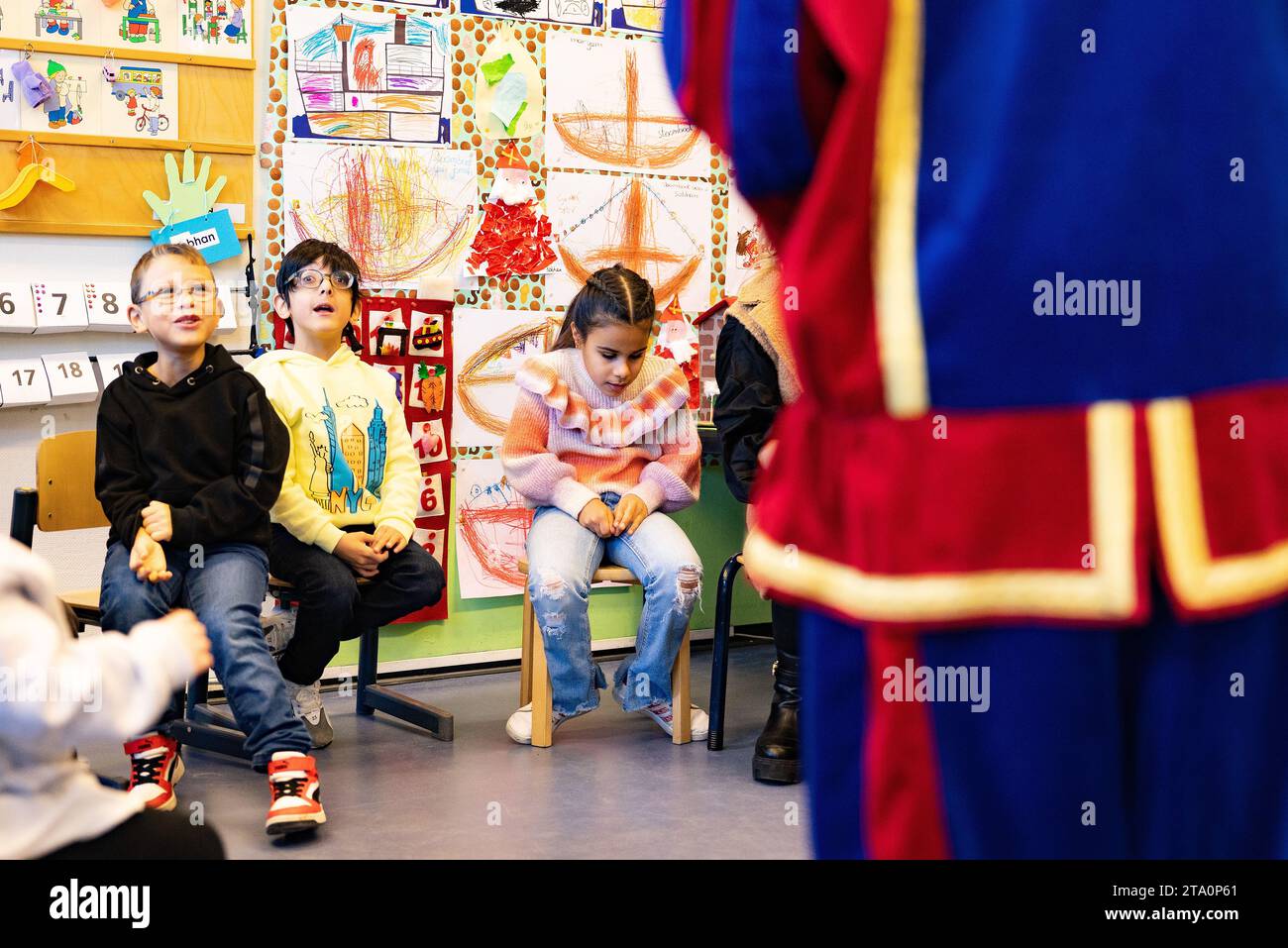 Rotterdam, Netherlands. 28th Nov, 2023. ROTTERDAM - Blind and visually ...
