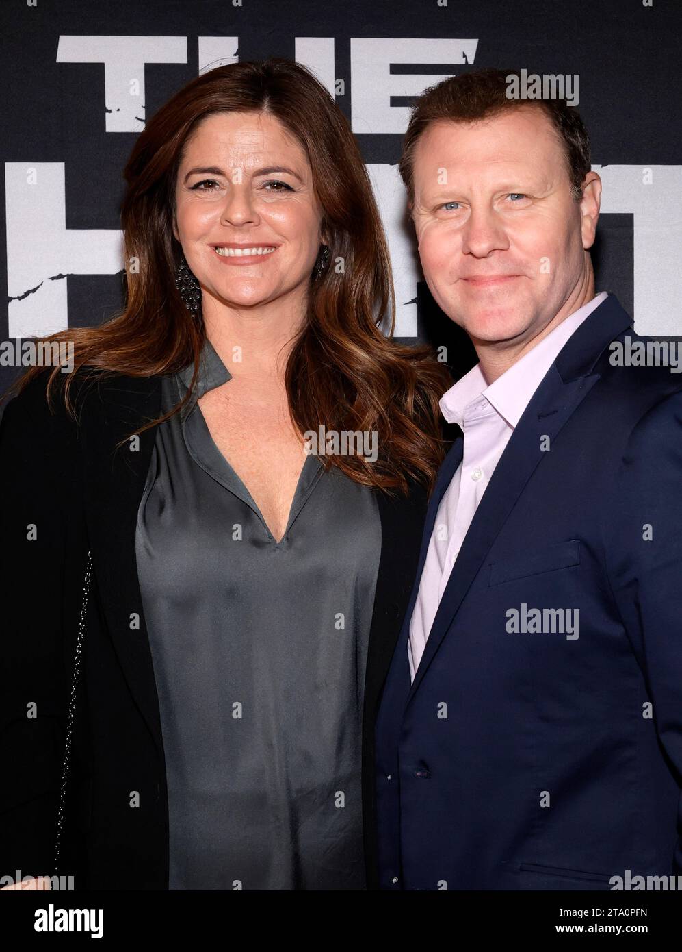 Los Angeles, Ca. 27th Nov, 2023. Ryan O'Quinn, Heather O'Quinn at The Los Angeles Premiere Of ...