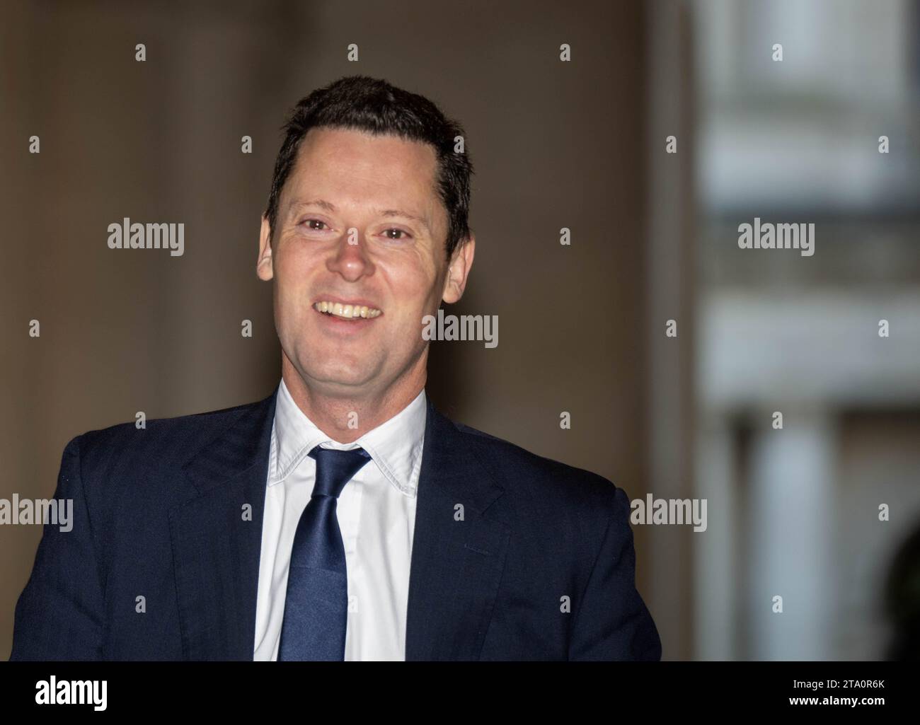 London, UK. 28th Nov, 2023. Alex Chalk, Lord Chancellor and Secretary ...