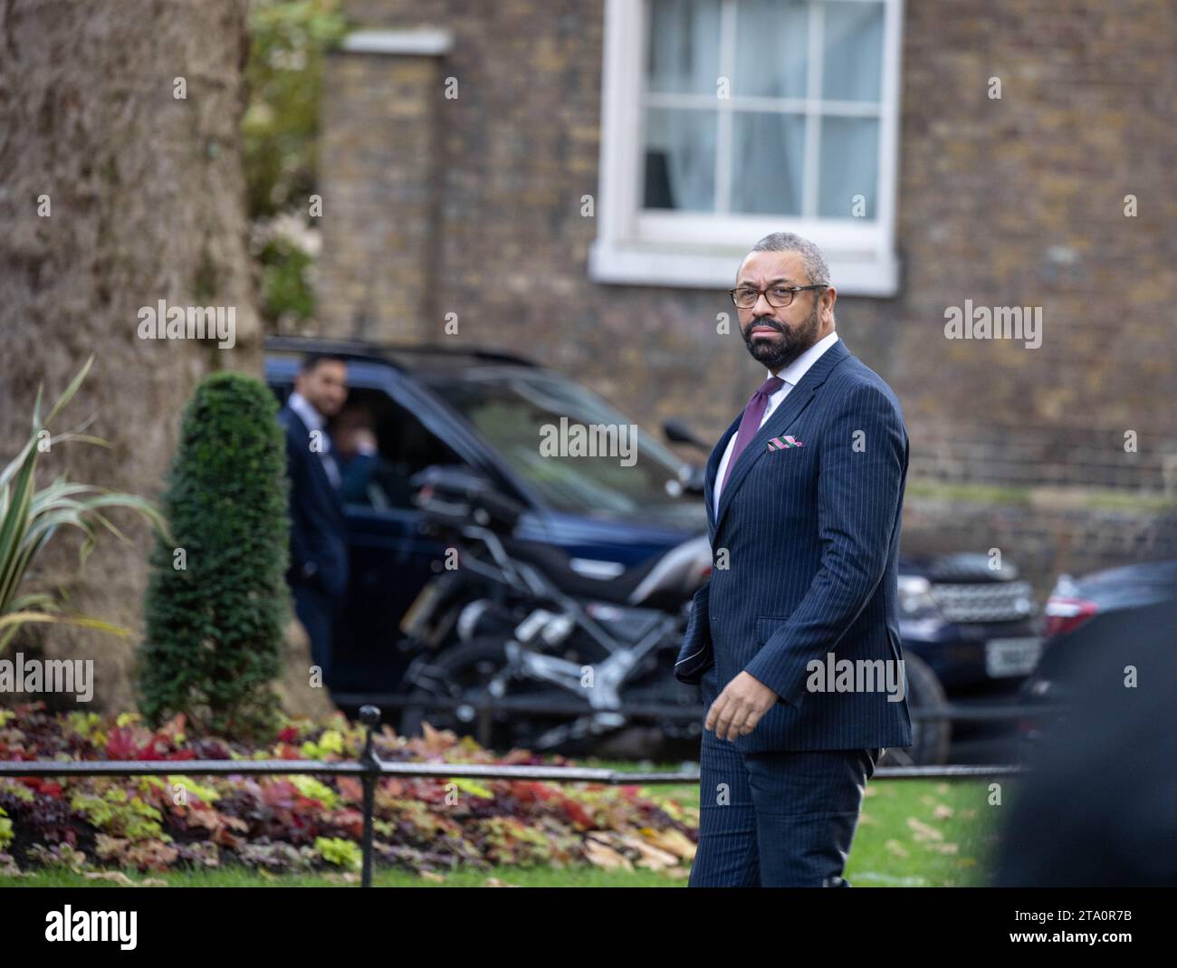 London, UK. 28th Nov, 2023. James Cleverly, Home Secretary, at a ...