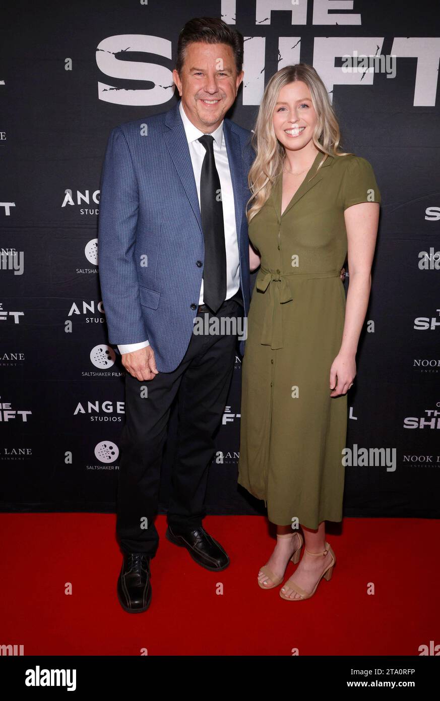 LOS ANGELES, CA - NOVEMBER 27: Dave Mechem, Katie Mechem at The Los ...