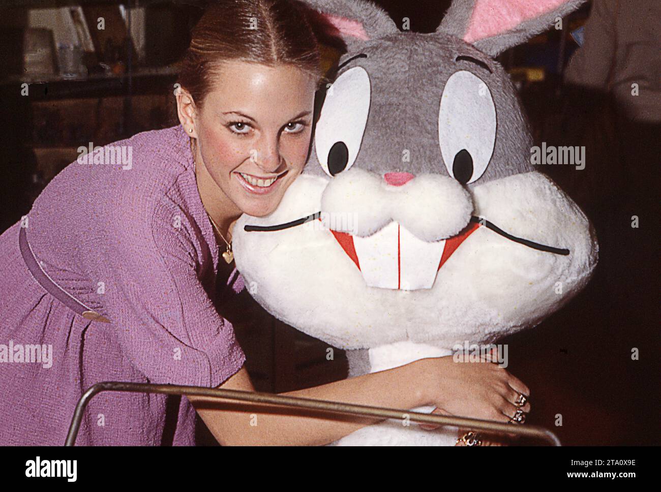 A posed photo of Miss USA 1979 Mary Therese Friel. She was later a model, and opened her own ...