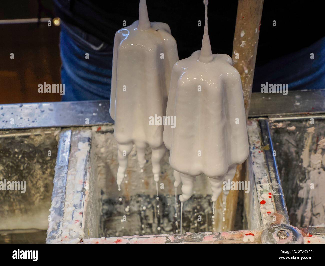 Vintage working by candle light hi-res stock photography and images - Alamy