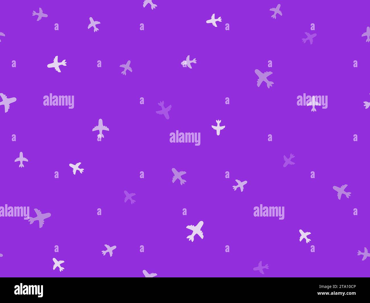 Airplane seamless pattern. Cute plane surface pattern for fashion print ...