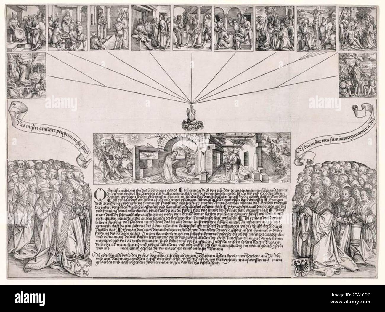 Woodcut by wolf traut hi-res stock photography and images - Alamy