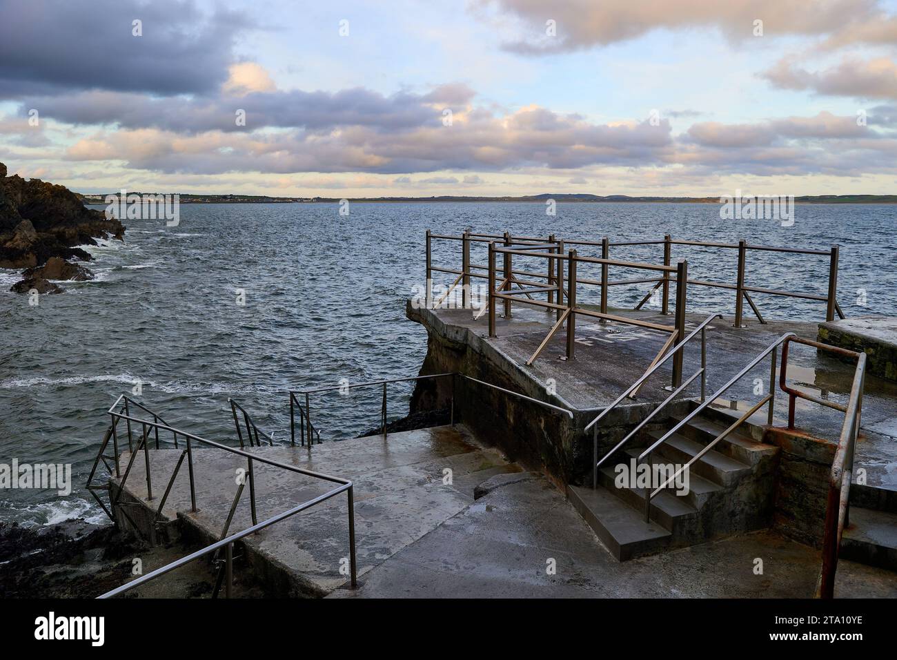 view of tramore Guillamene Swimming Cove, Co.Waterford Ireland. will ...