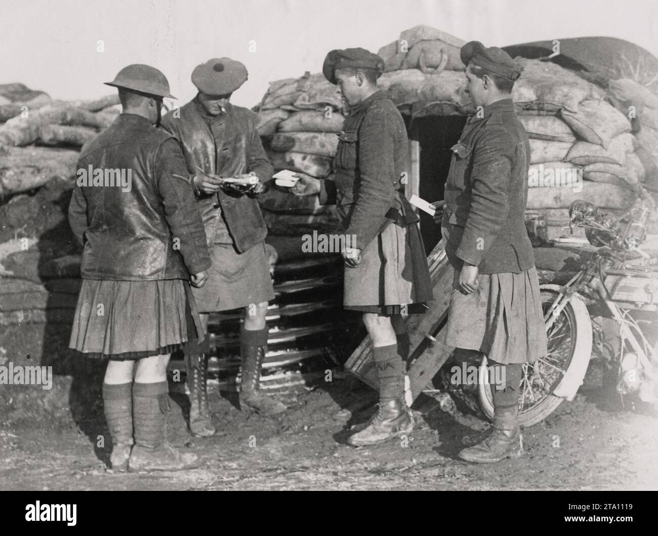 Scottish soldiers world war hi-res stock photography and images - Alamy