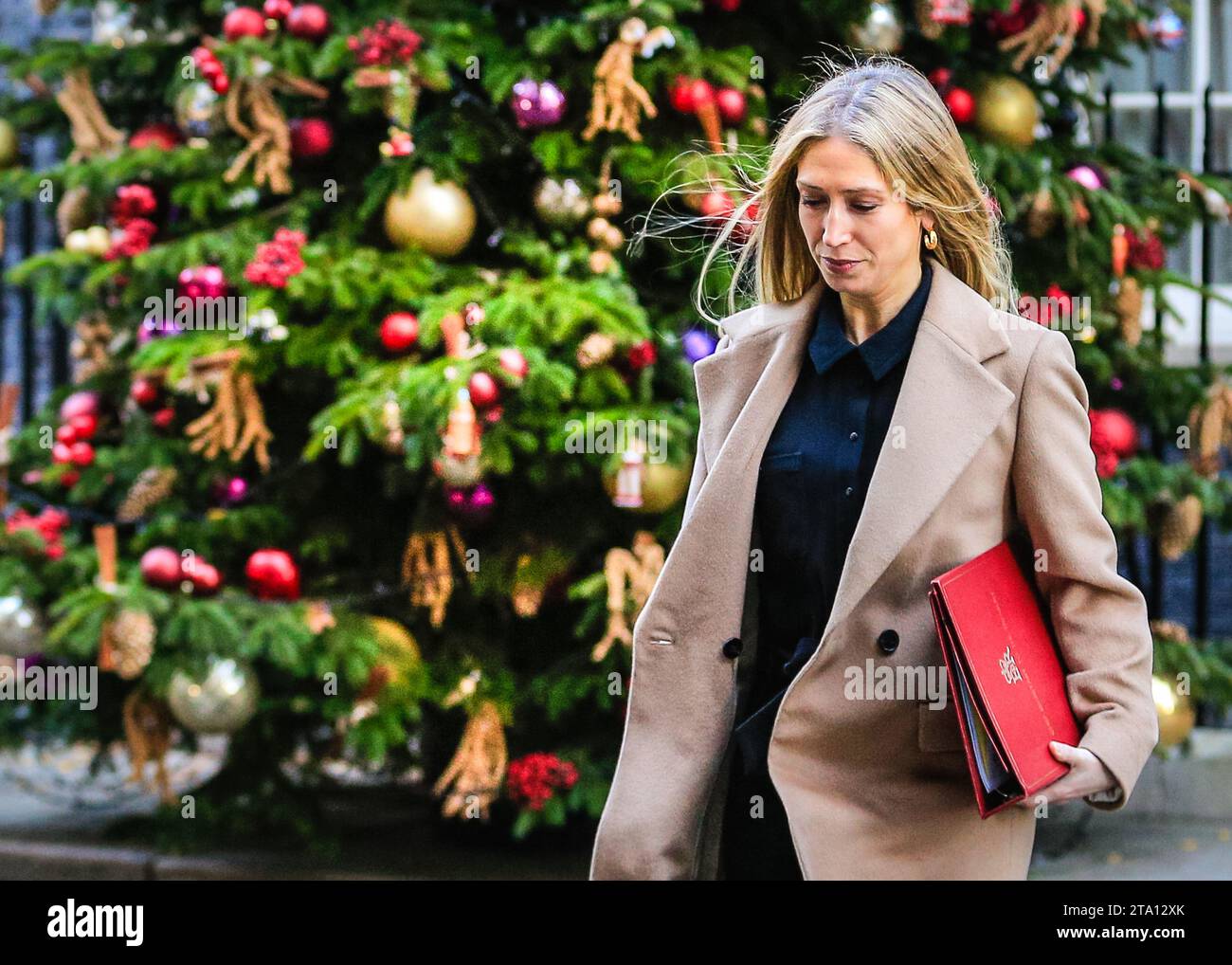 London, UK. 28th Nov, 2023. Laura Trott, MBE, MP, Chief Secretary to ...