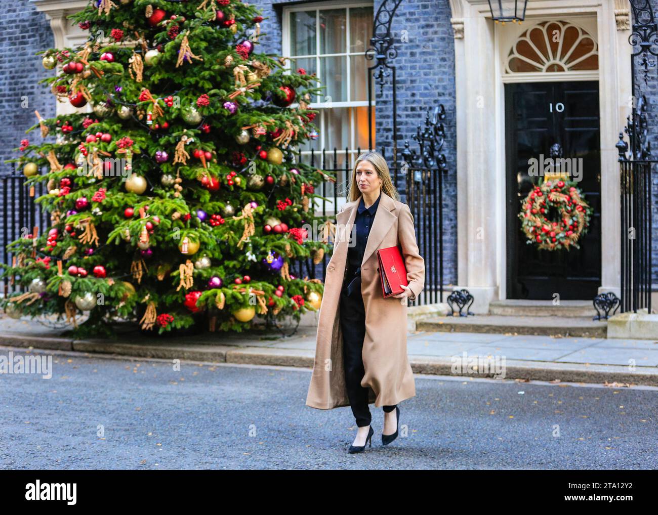 London, UK. 28th Nov, 2023. Laura Trott, MBE, MP, Chief Secretary to ...