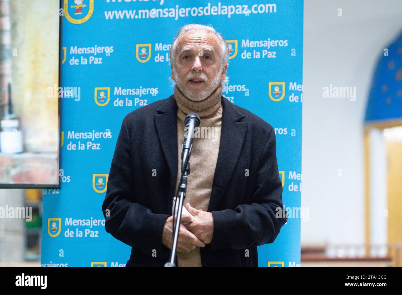 The singer, screenwriter, film director, Paco Arango, during a tribute ...