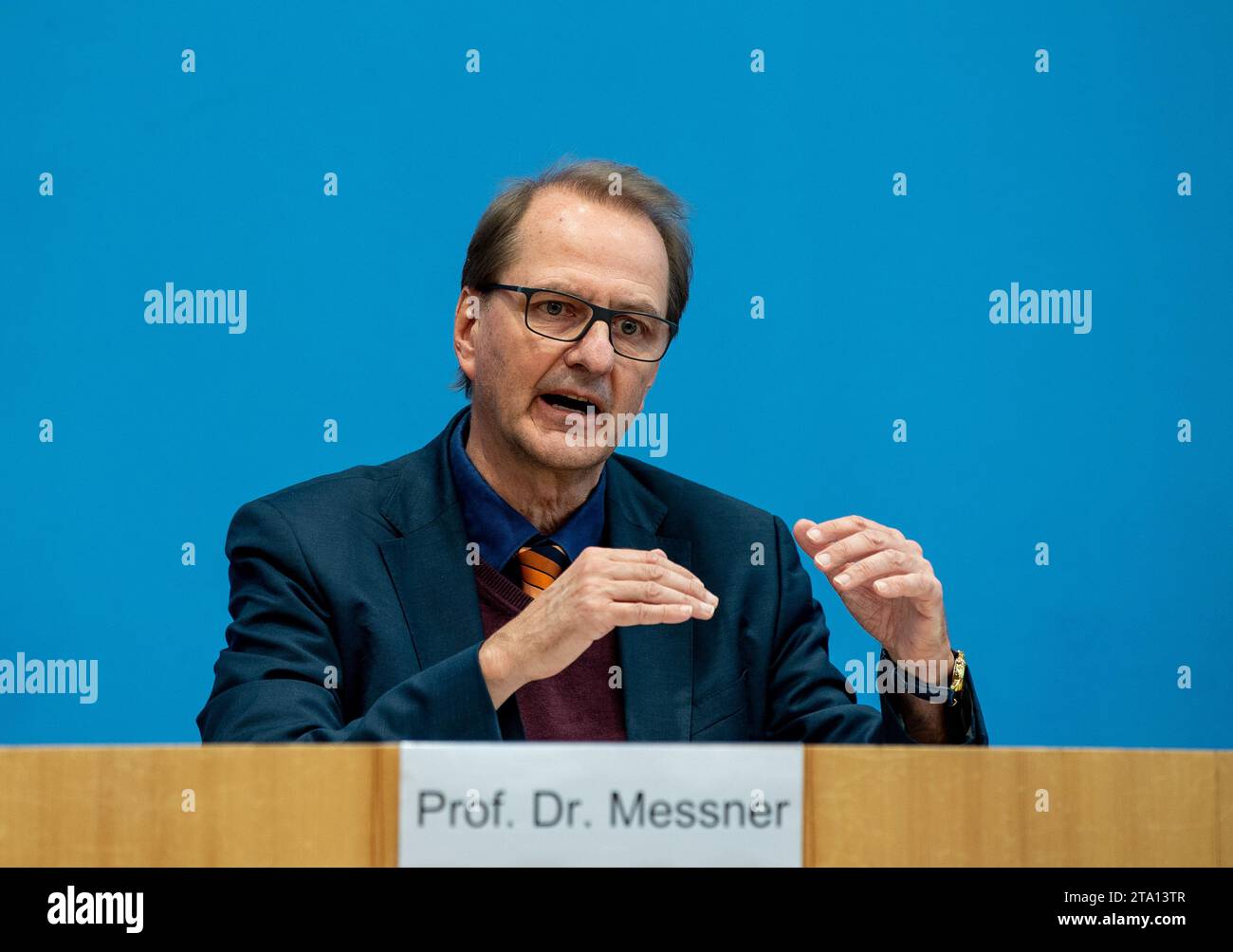 Berlin, Germany. 28th Nov, 2023. Dirk Messner, President of the Federal ...