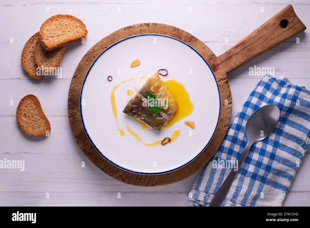 Bacalao al pil hi-res stock photography and images - Alamy