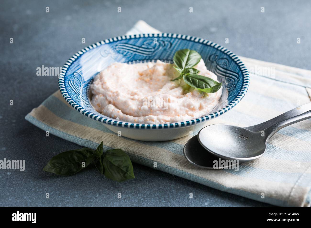 Taramosalata Greek spread Paste (pate) made of ground fish, shrimps ...