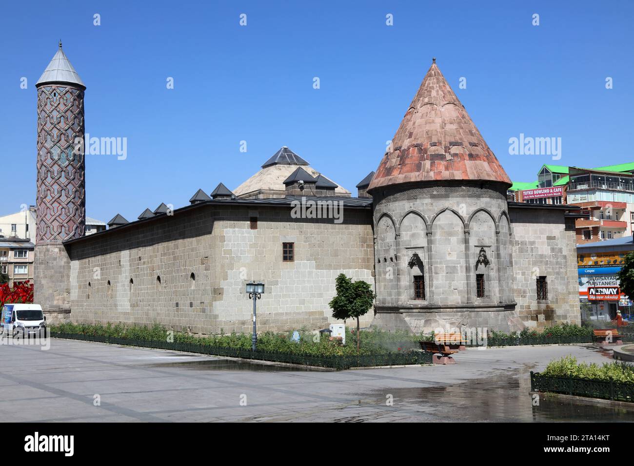 Yakutiye Madrasa was built in 1310 Ilhanli period. The madrasa was ...