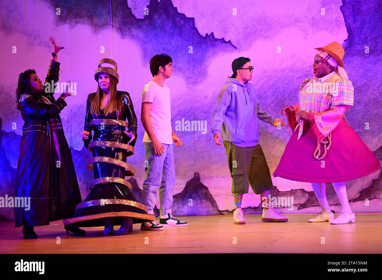 London, UK. 28th Nov, 2023. Fred Double, Rishi Manuel, Clive Rowe, Ruth ...