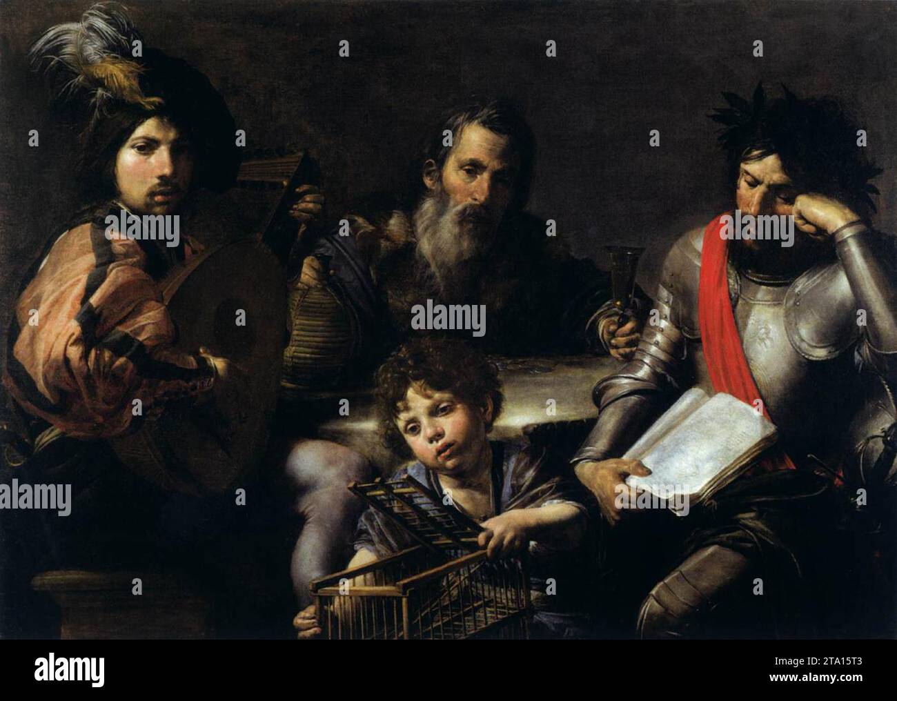 The four ages hi-res stock photography and images - Alamy