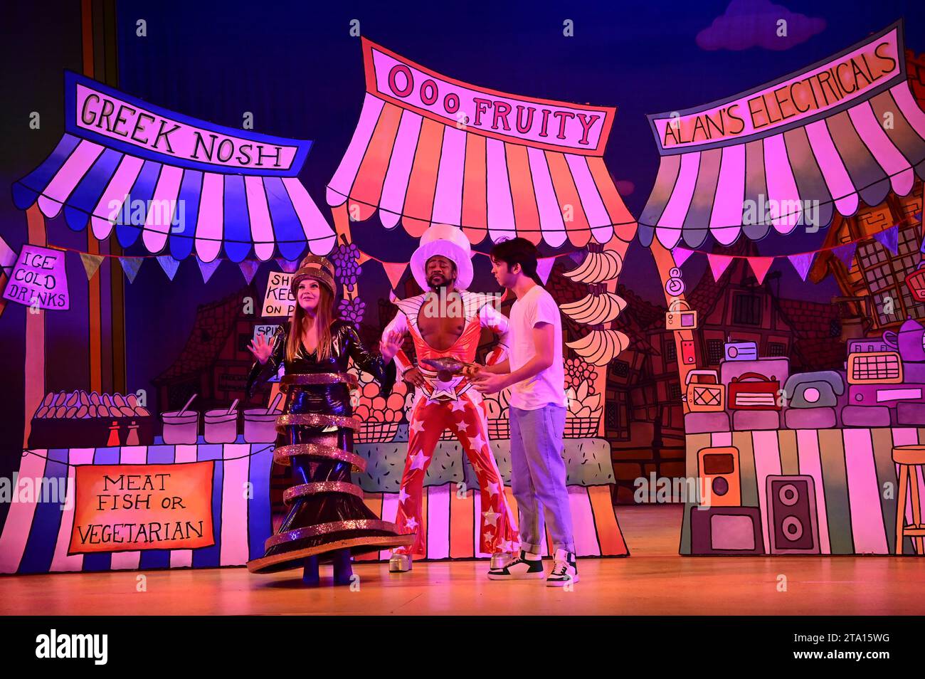 London, UK. 28th Nov, 2023. Ruth Lynch, Kat B and Fred Double as ...