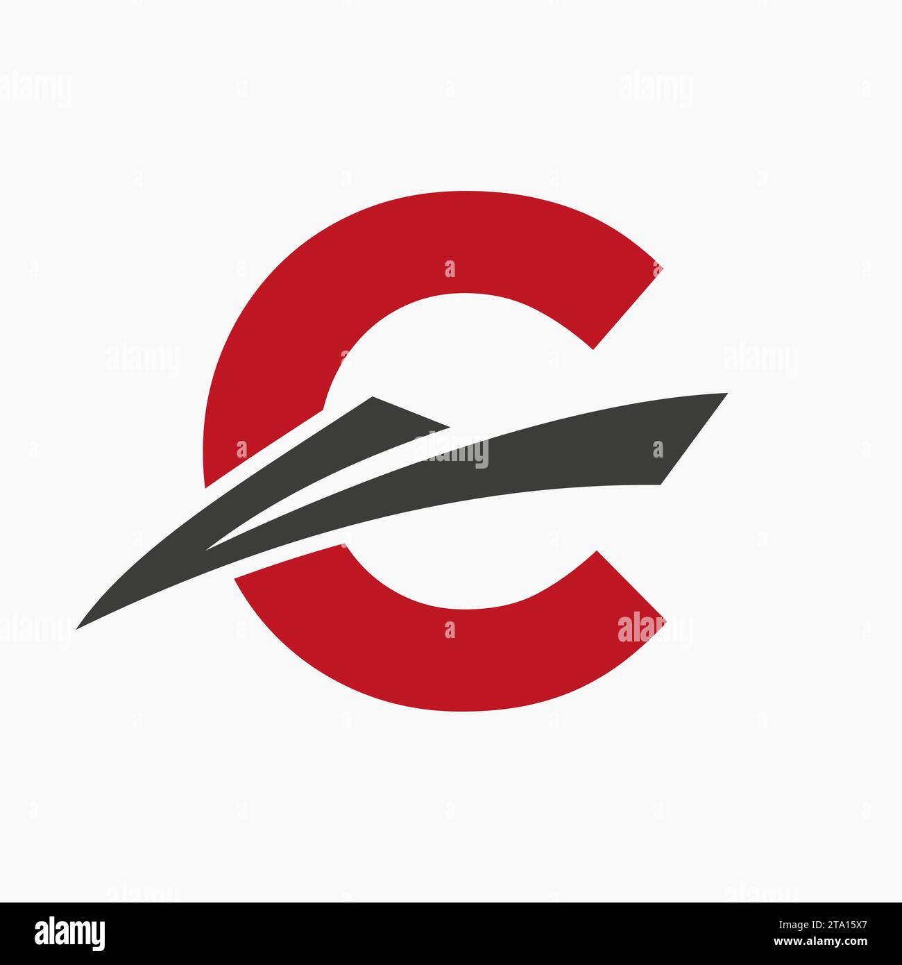 Letter c shipping container logo hi-res stock photography and images ...
