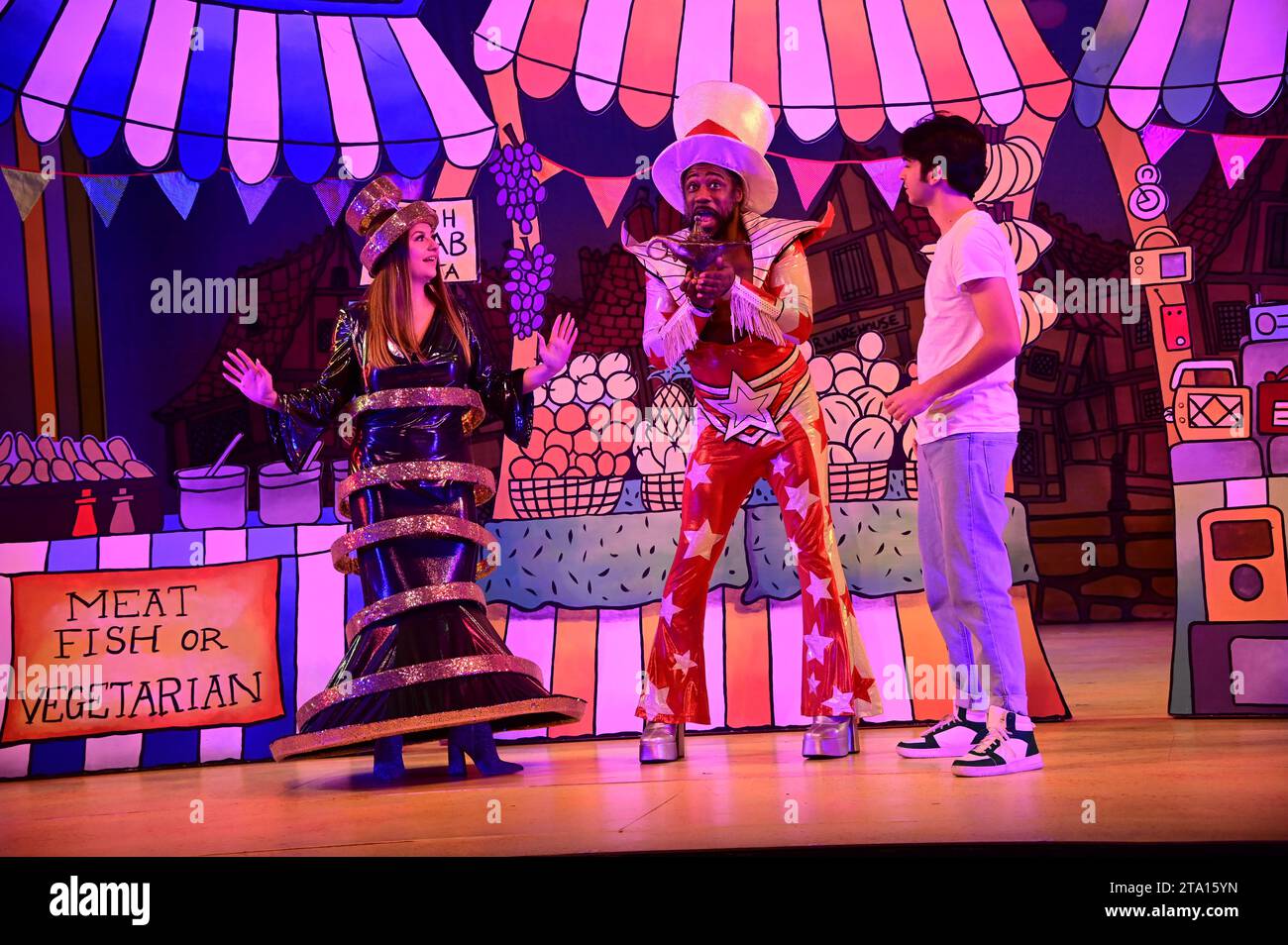 London, UK. 28th Nov, 2023. Ruth Lynch, Kat B and Fred Double as ...