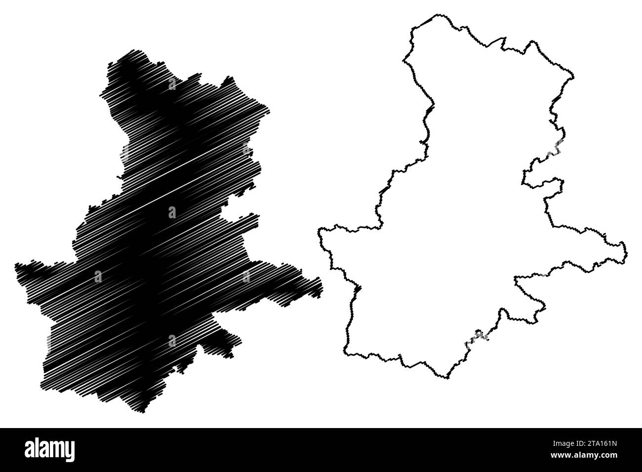 Grieskirchen district (Republic of Austria or Österreich, Upper Austria ...