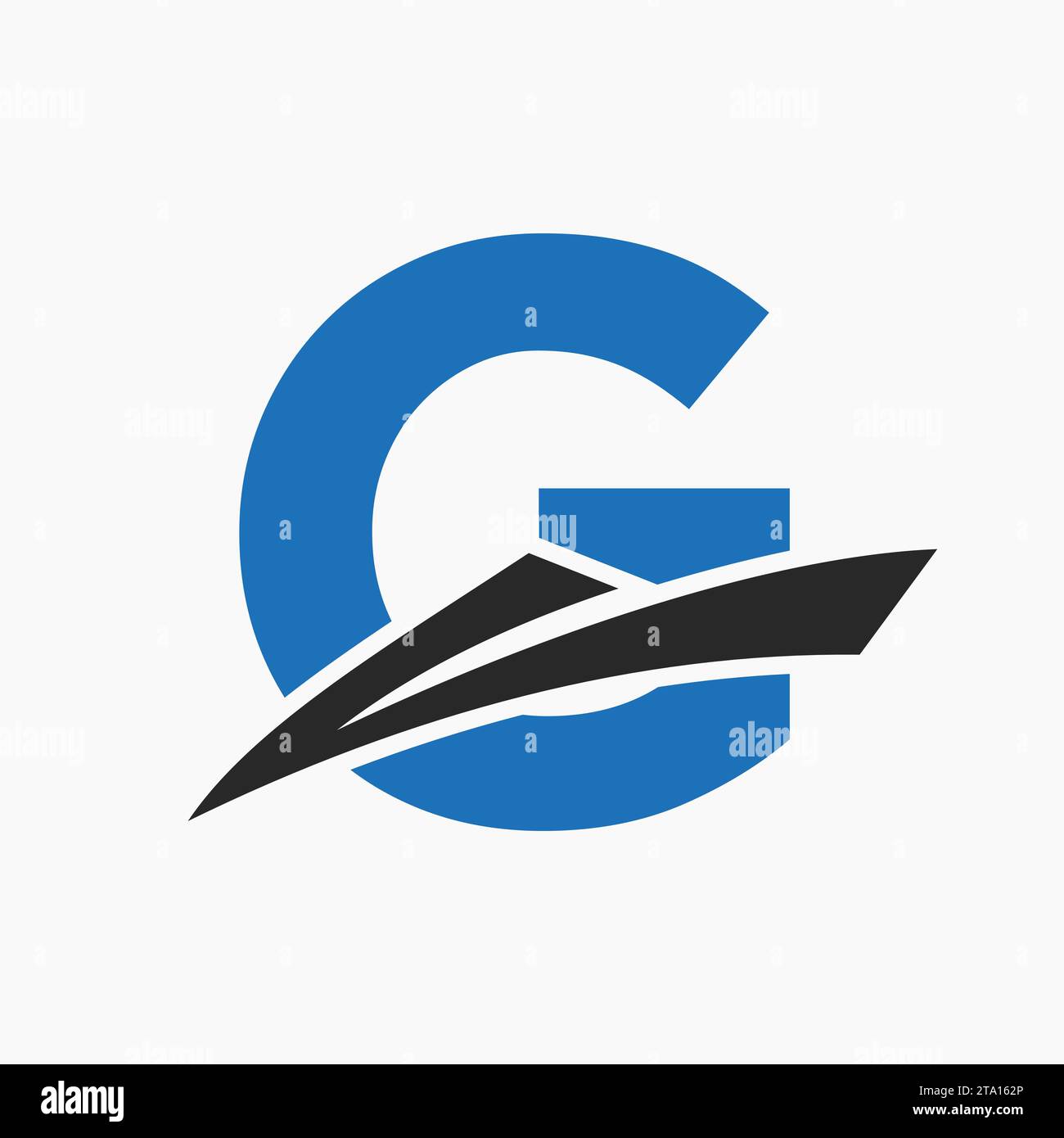Letter g shipping container logo hi-res stock photography and images ...