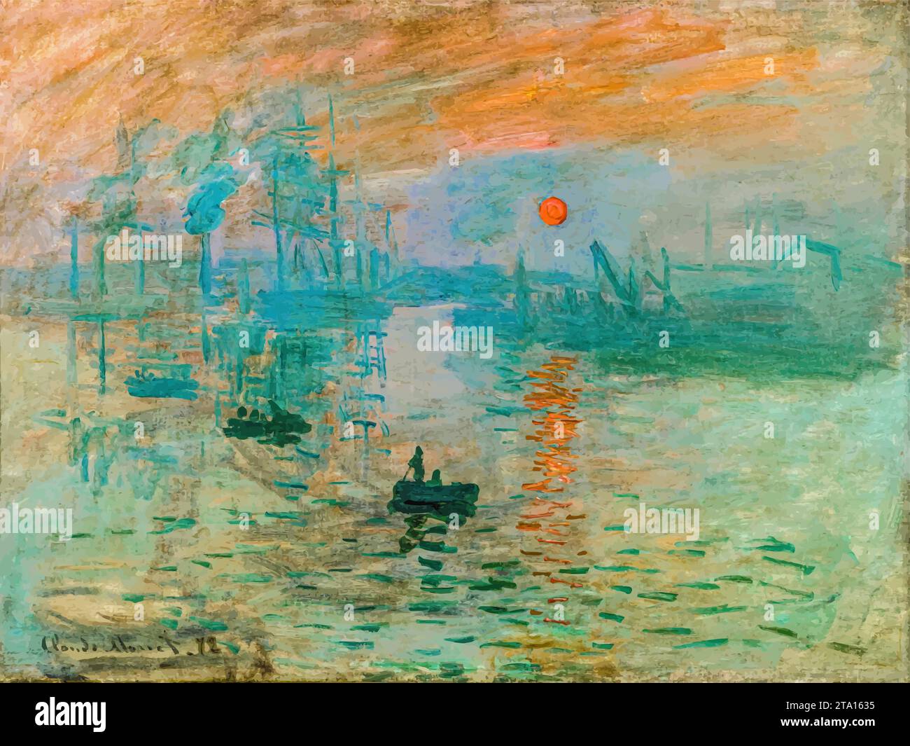 1874 impressionism hi-res stock photography and images - Alamy