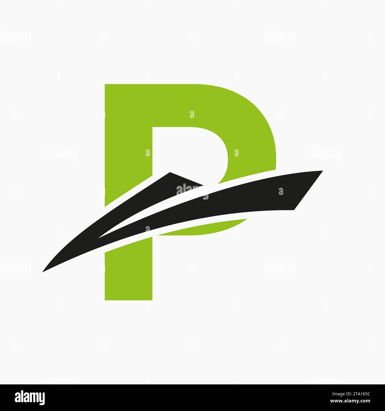 Letter P Shipping Logo Sailboat Symbol. Nautical Ship Sailing Boat Icon ...