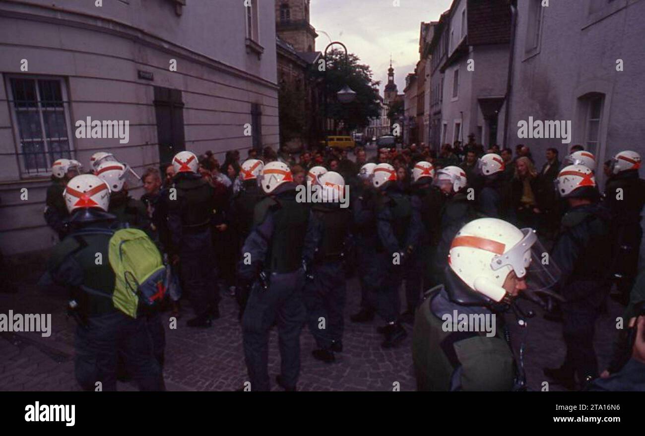 Am 03.10.1993 wurde der Tag der deutschen Einheit in Saarbrücken ...