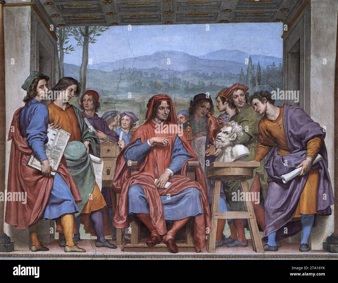 Michelangelo Showing Lorenzo il Magnifico the Head of a Faun 1638-42 by ...