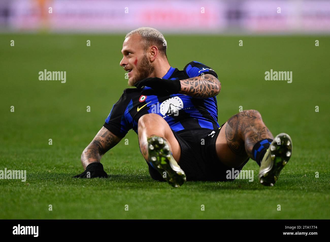 Federico Dimarco (Inter) during the Serie A Football match between ...