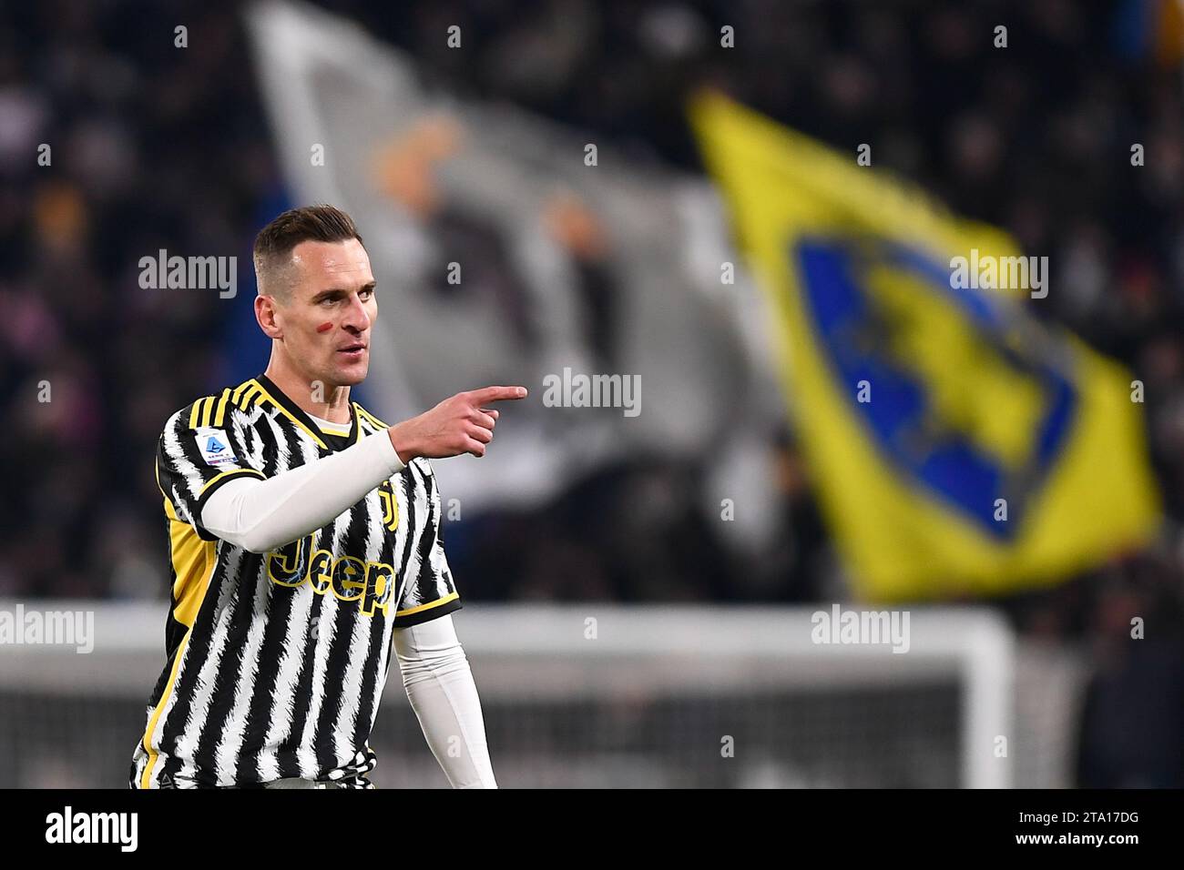 Arkadiusz Milik (Juventus) during the Serie A Football match between ...