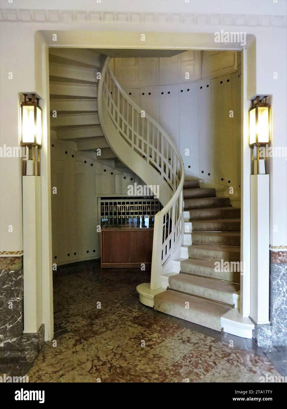 Villa Hohenhof: interior view 1907-08 by Henry Van De Velde Stock Photo ...