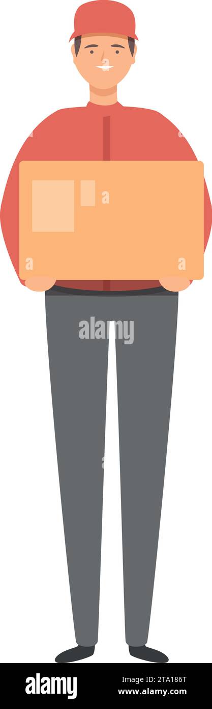 Teenager first job delivery service icon cartoon vector. Certificate ...