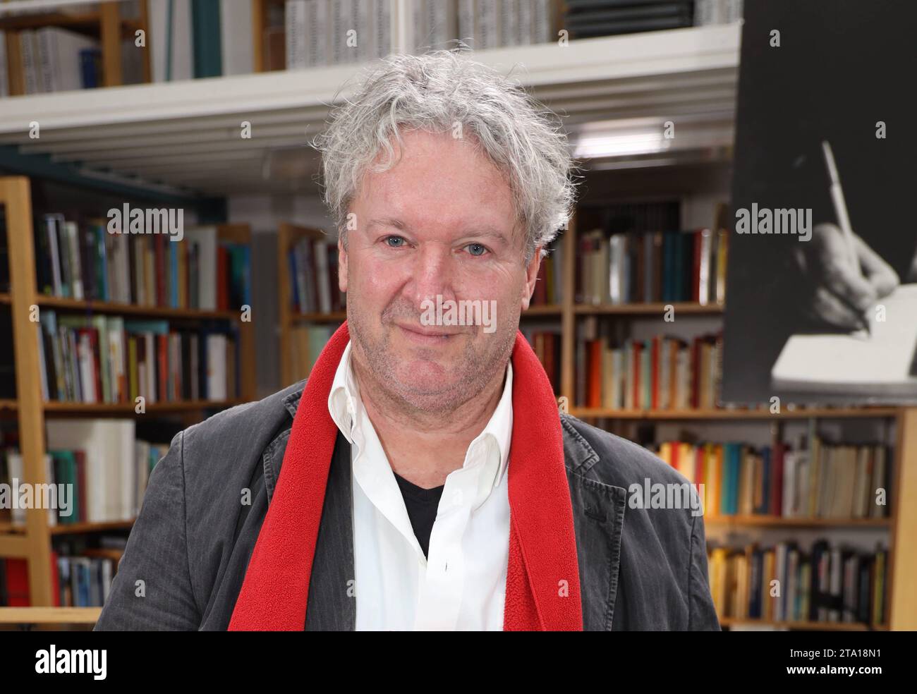 Erich Fried Preisverleihung Wien, Literaturhaus, 19. 11. 2023 Thomas KUNST *** Erich Fried Award ...
