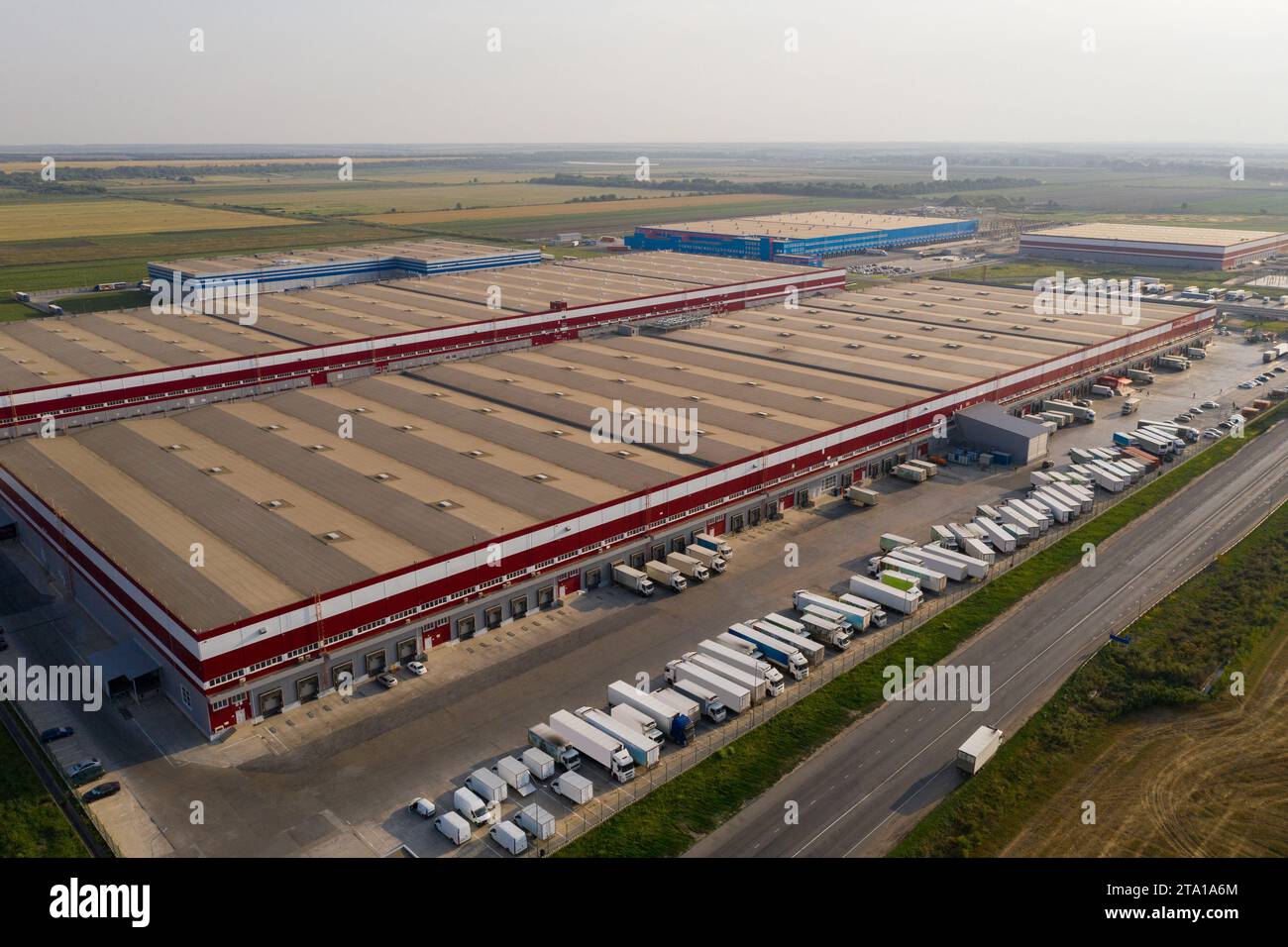 Cargo terminal logistics center hi-res stock photography and images - Alamy