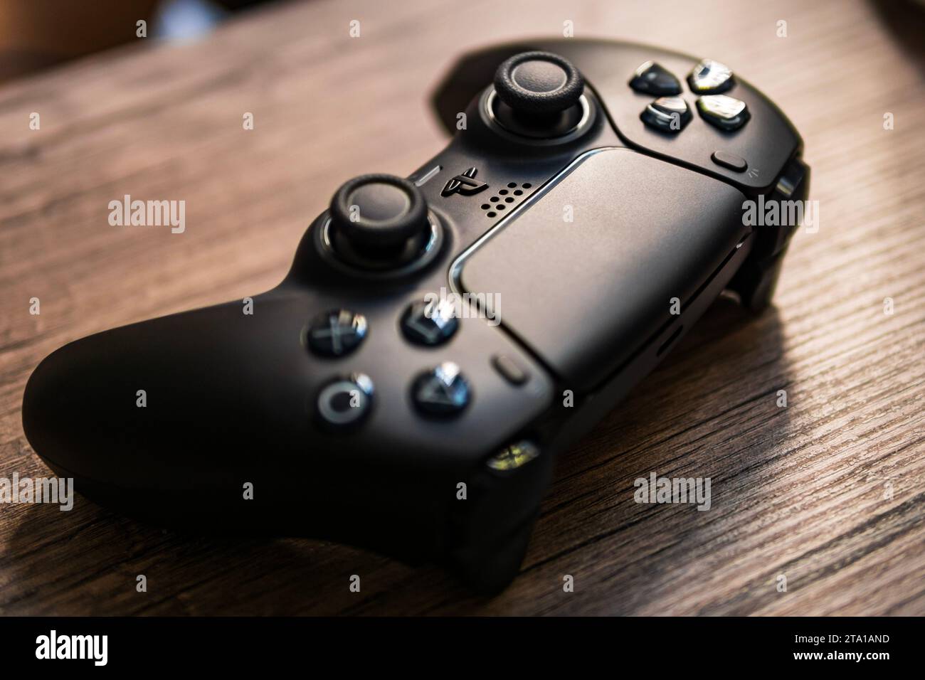 Tbilisi, Georgia, november 28, 2023. Sony PlayStation 5 video game ...