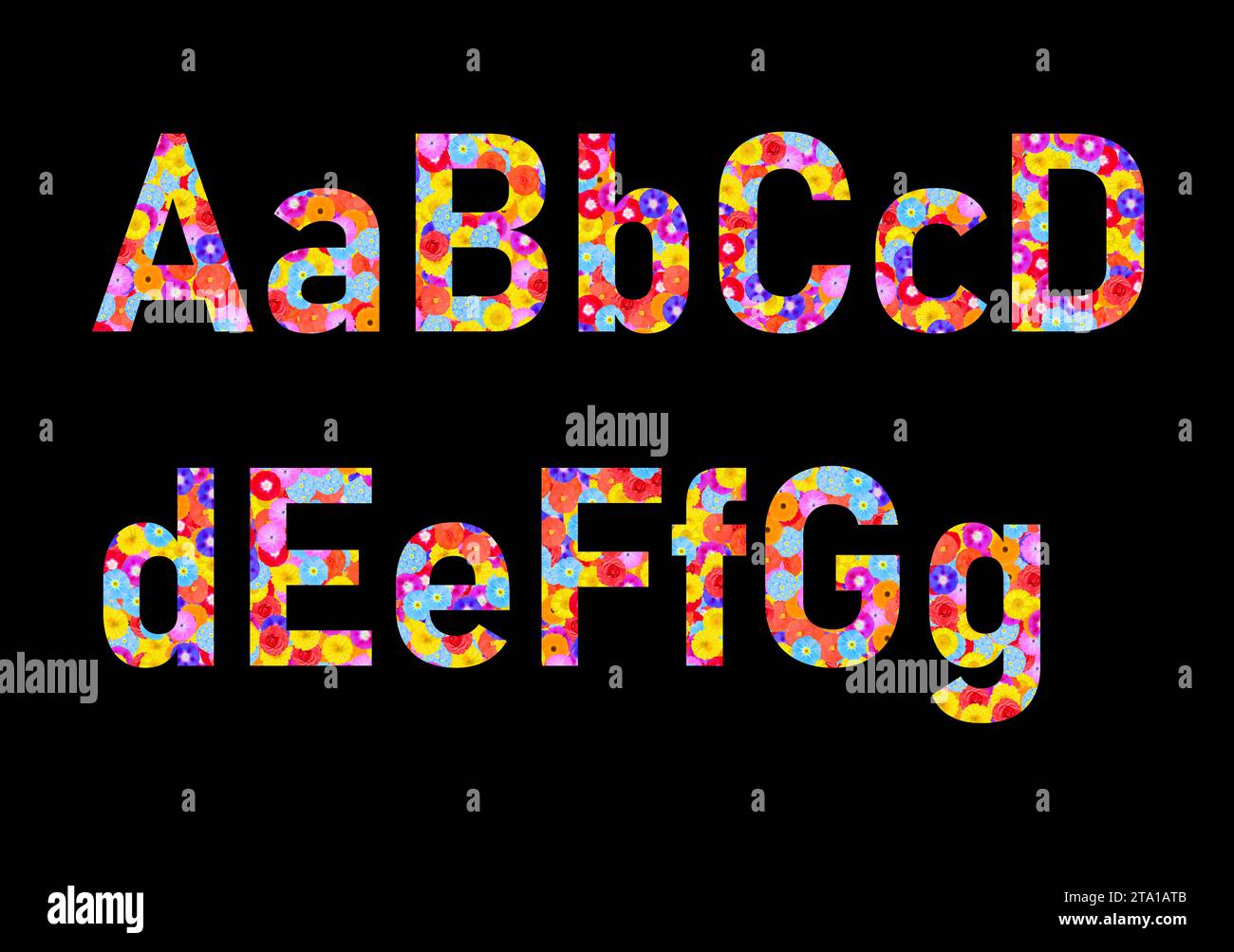Letters a b c d e hi-res stock photography and images - Alamy