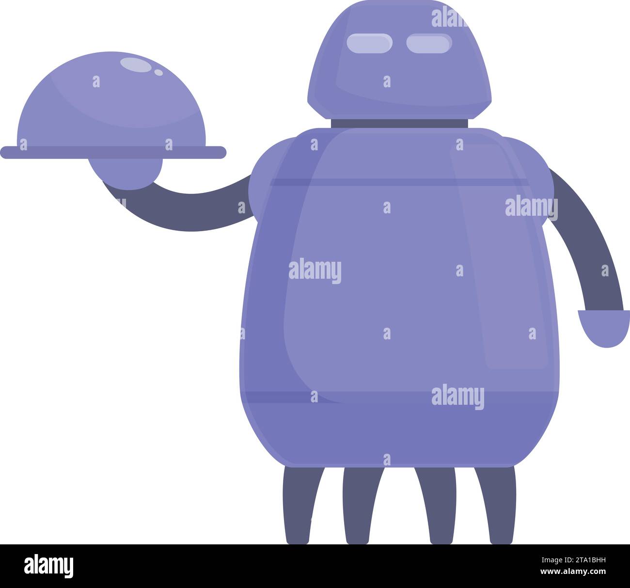 Automated waiter Stock Vector Images - Alamy