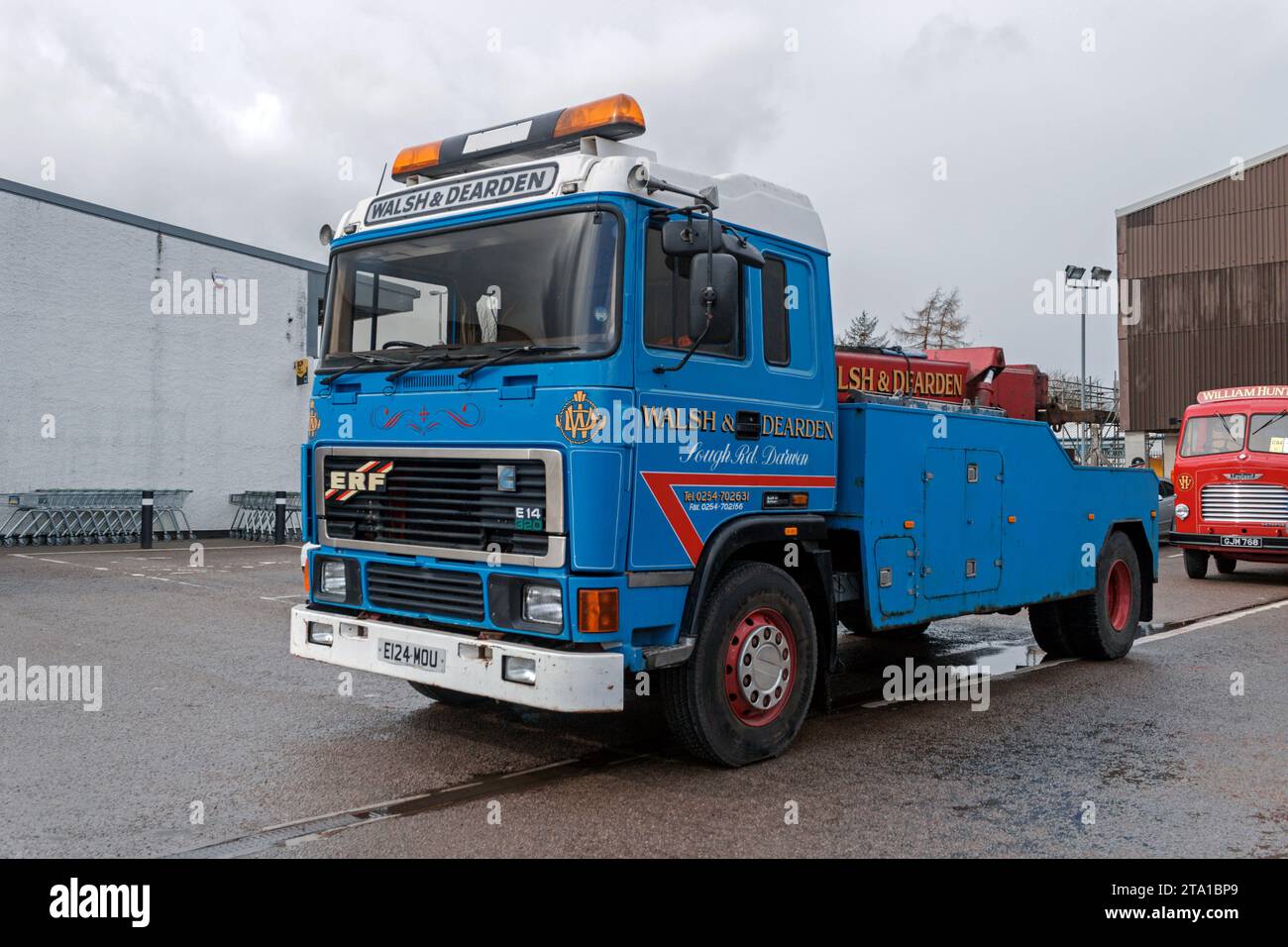 ERF E14 E20. Kirkby Stephen Commercial Vehicle Rally 2016 Stock Photo ...