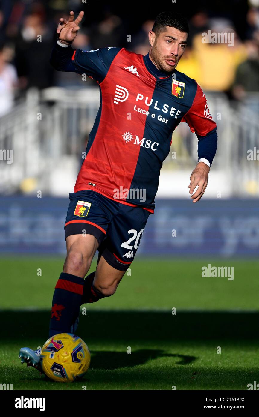 Stefano Sabelli of Genoa CFC in action during the Serie A football ...