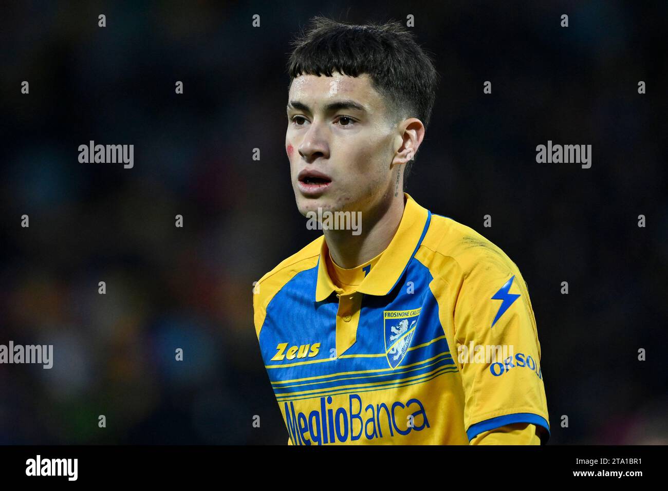 Matias Soule of Frosinone looks on during the Serie A football match ...