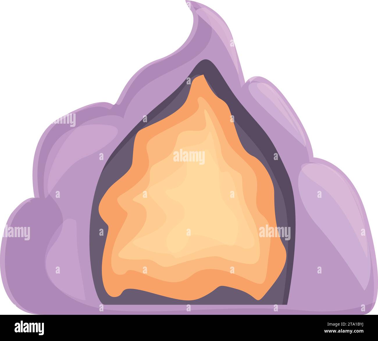 Magic cave fantasy portal Stock Vector Images - Alamy