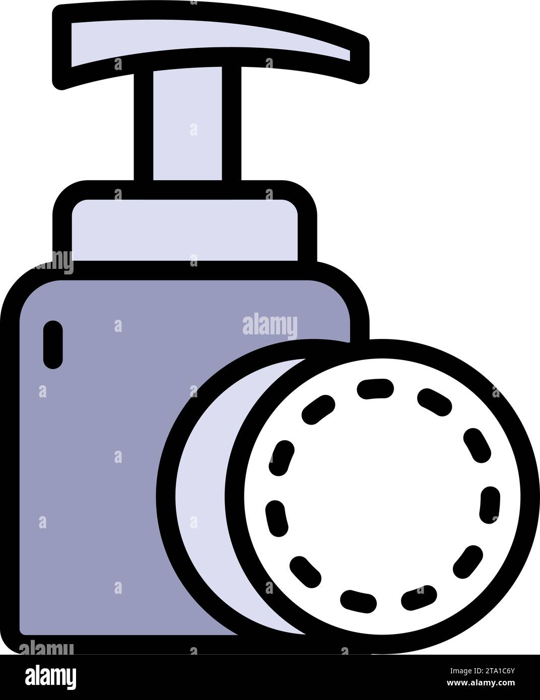 Soap pads Stock Vector Images - Alamy