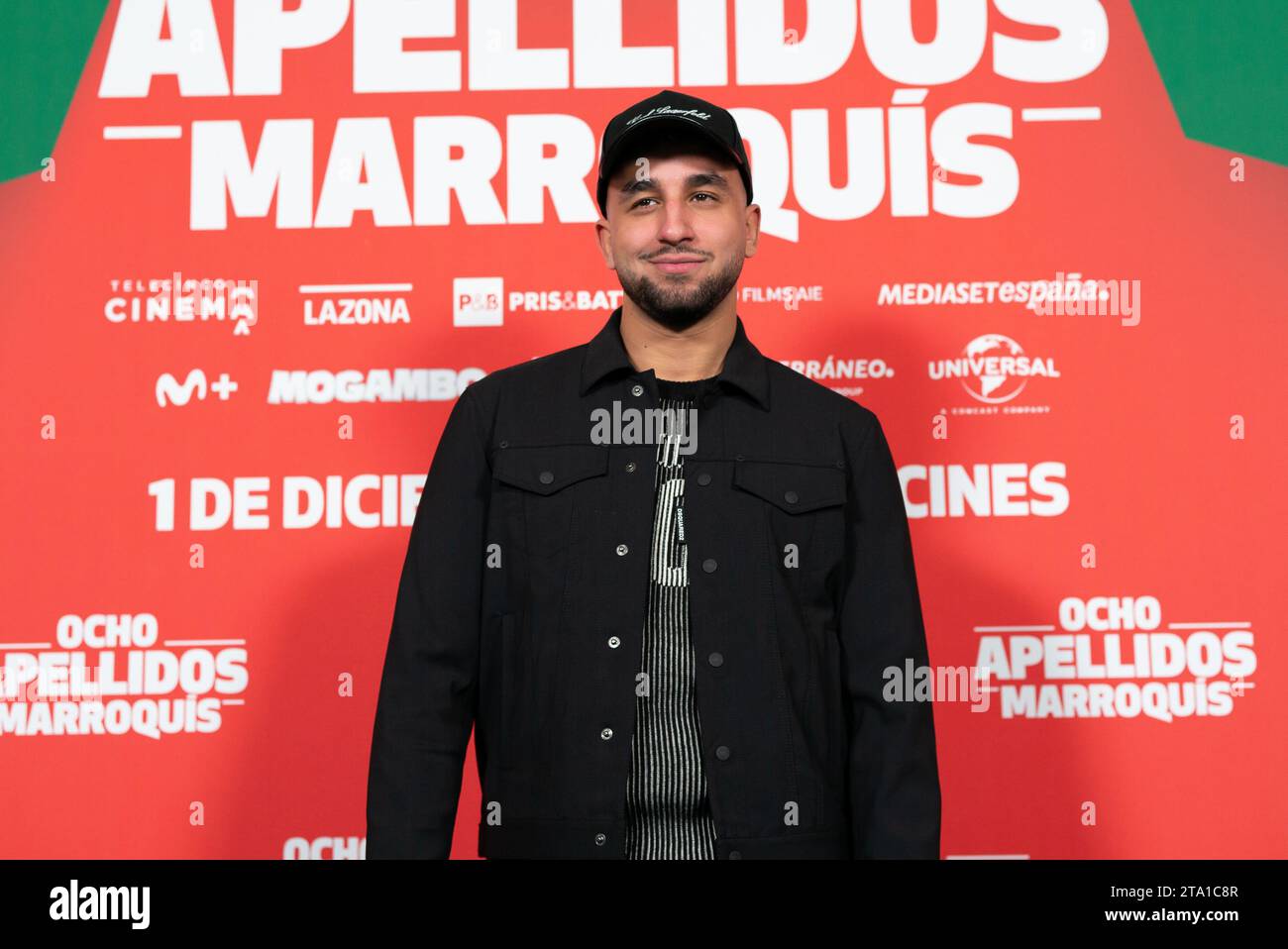 Hamza Zaidi Attends The Ocho Apellidos Marroquis Photocall At Hotel Urso On November 28 2023