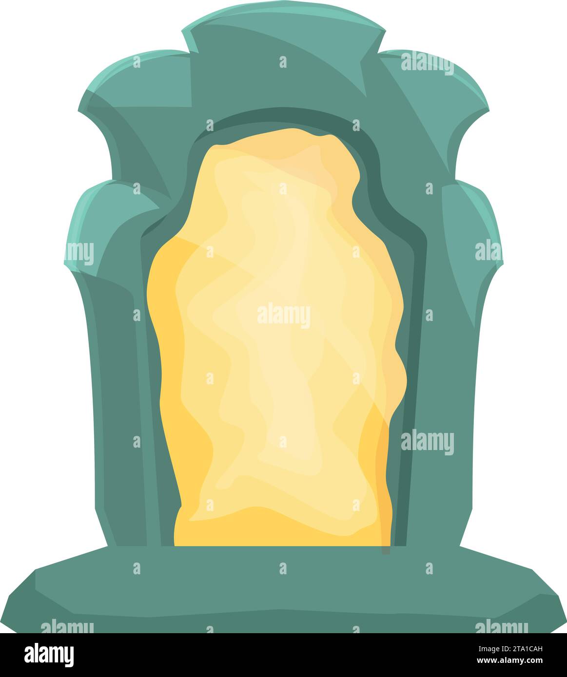 Magic cave fantasy portal Stock Vector Images - Alamy