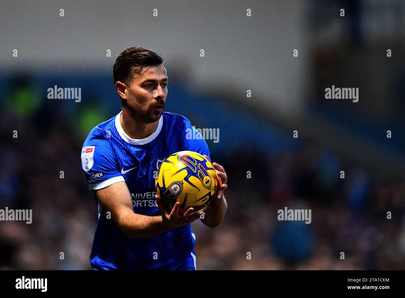 Joe Rafferty of Portsmouth - Portsmouth v Blackpool, Sky Bet League One ...