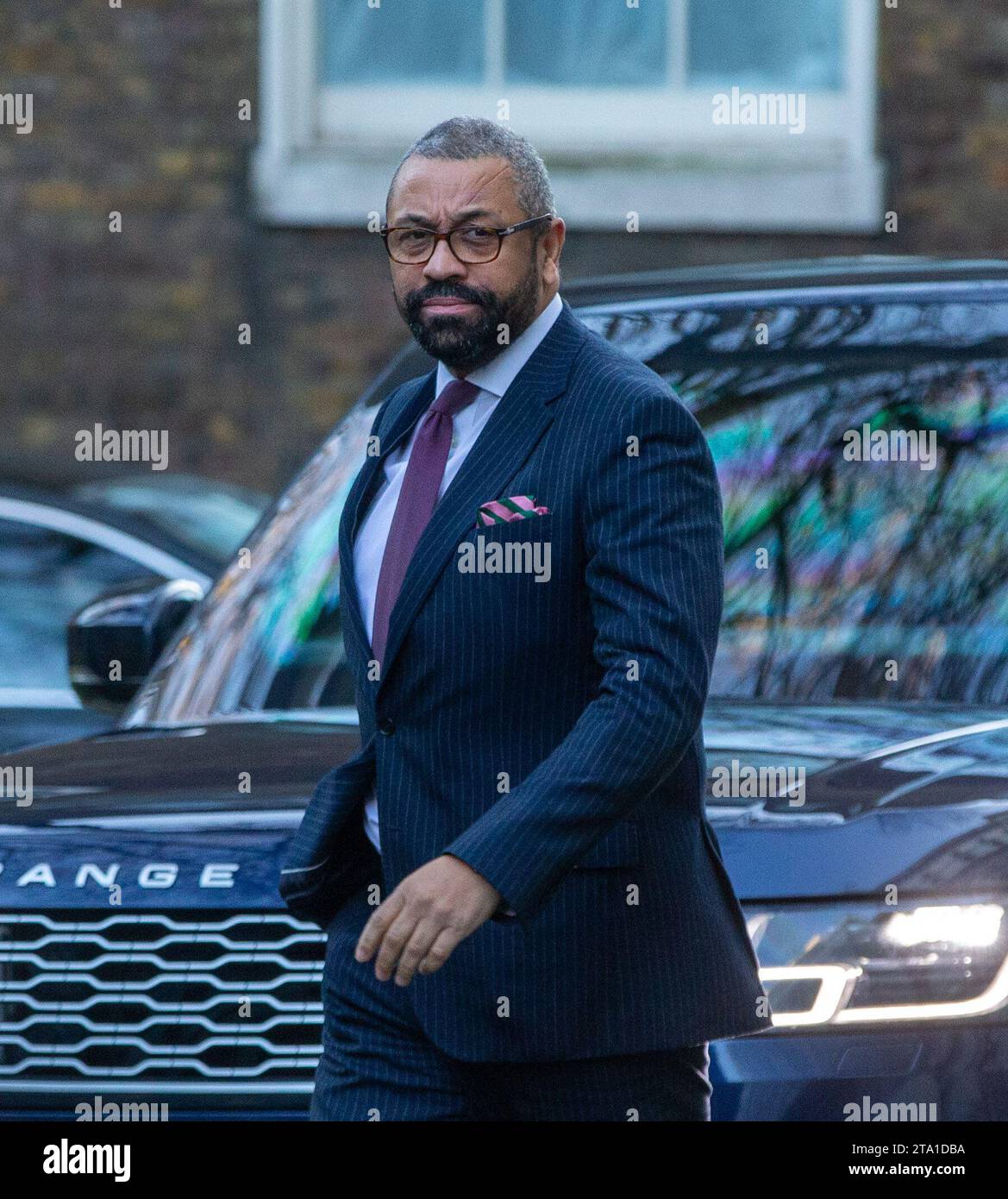 London, England, UK. 28th Nov, 2023. Home Secretary JAMES CLEVERLY is ...