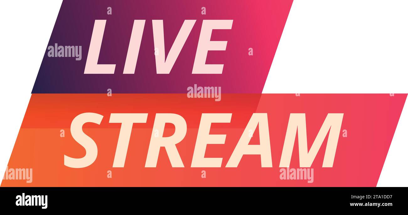 Live stream studio show icon cartoon vector. Cinema studio. Event tag ...