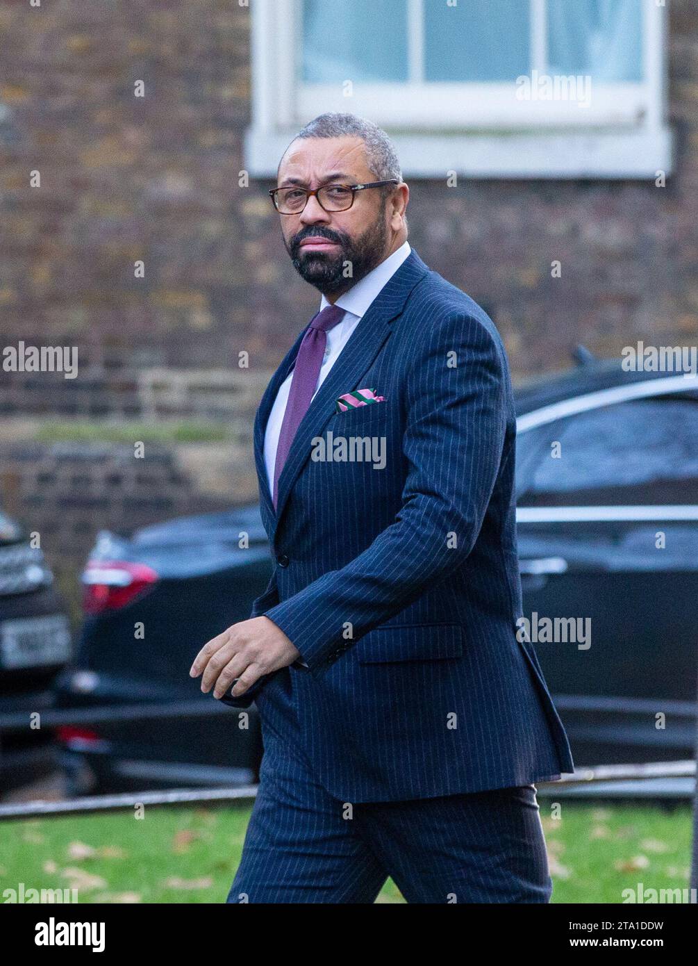 London, England, UK. 28th Nov, 2023. Home Secretary JAMES CLEVERLY is ...