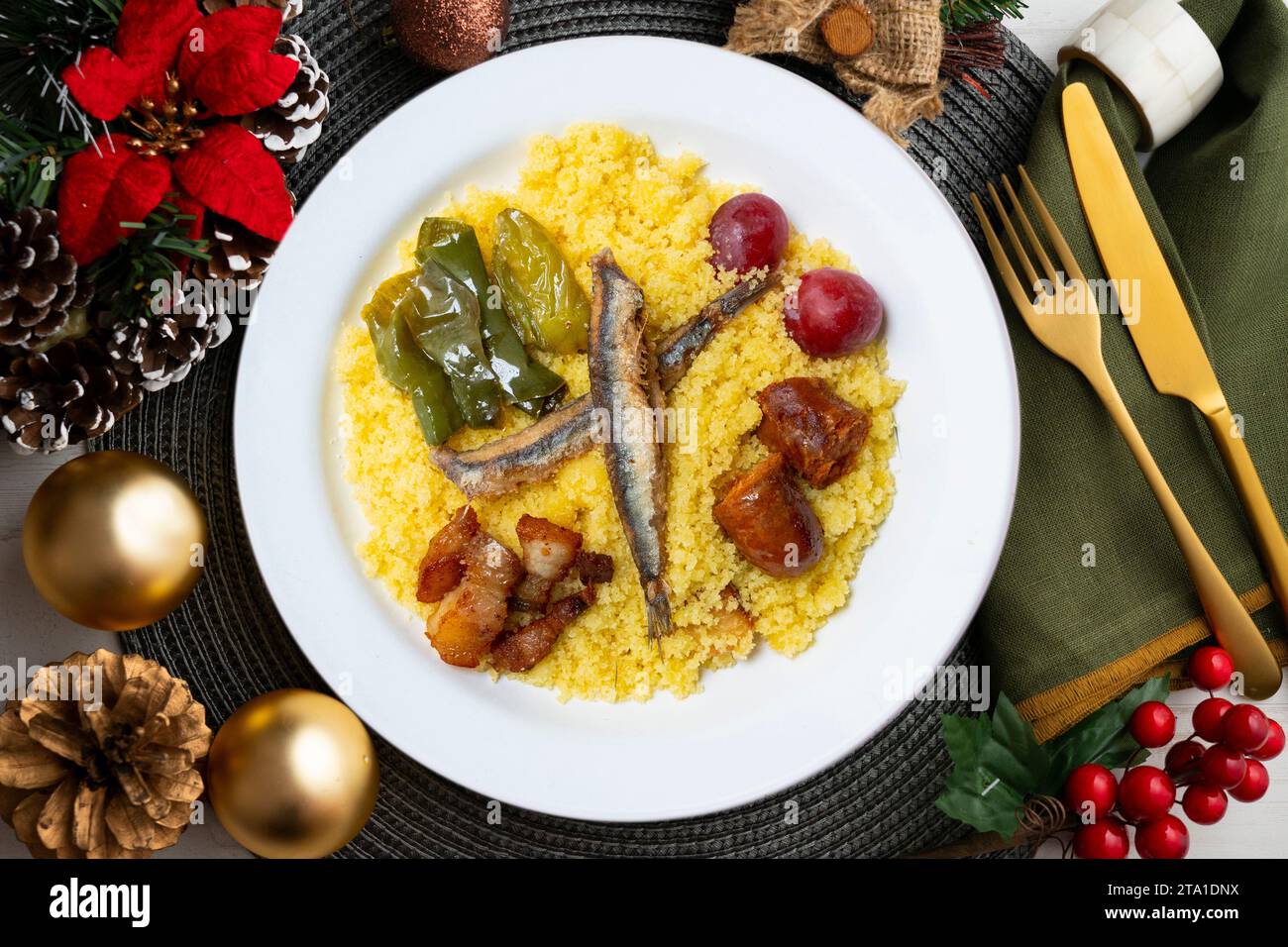 Spanish table setting traditional food hi-res stock photography and ...